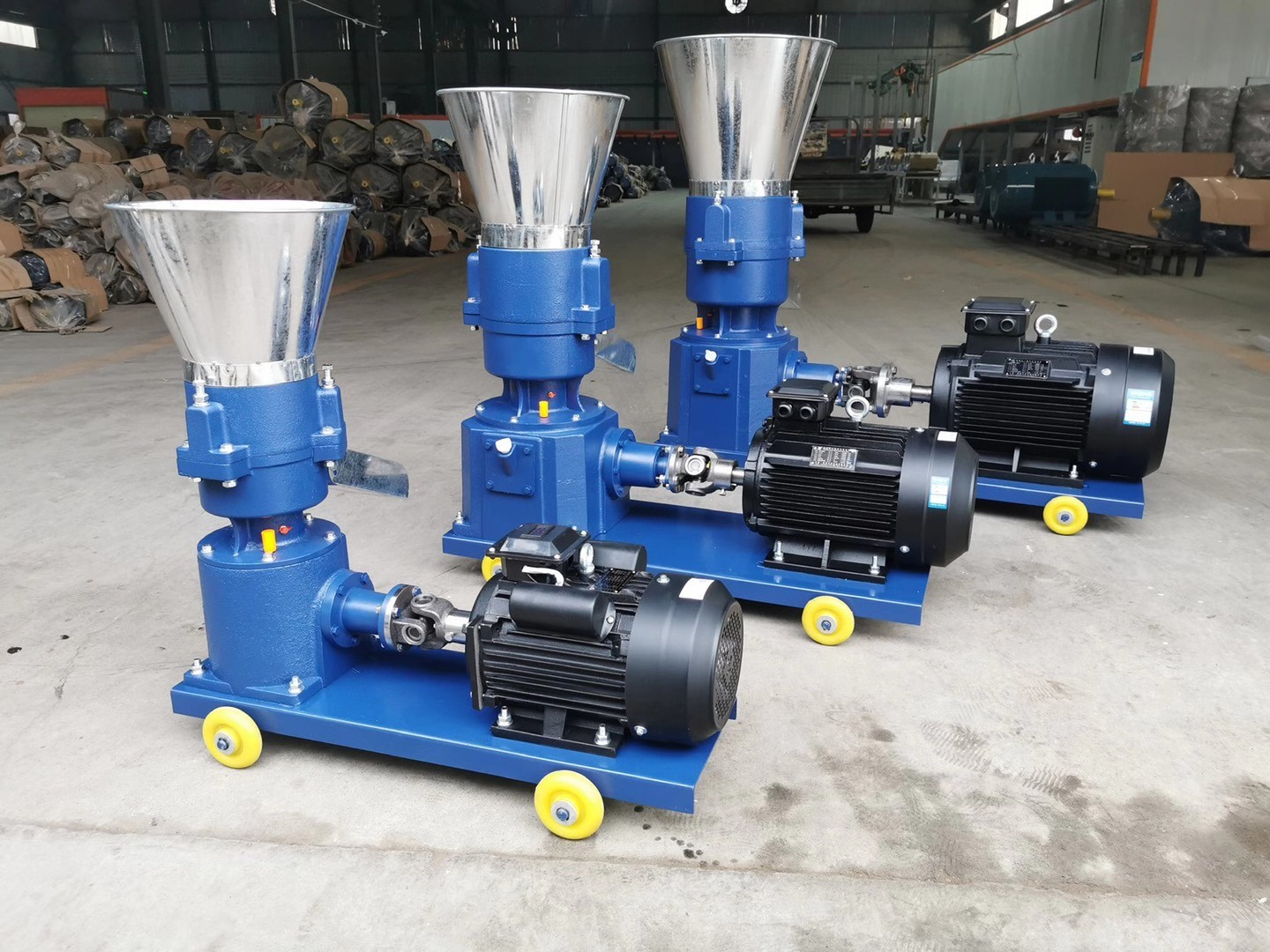 Mesin Pelet Pakan Kelinci Baja Karbon 800kg / H